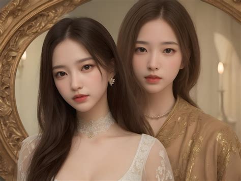 Premium Ai Image 3d Rendering Cutee Woman Ai Generative