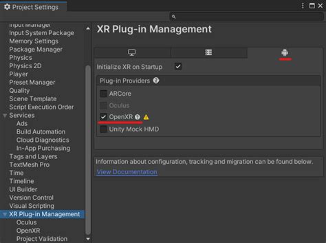 Unity XR Setup CS 480 VR Apps Fall 2023