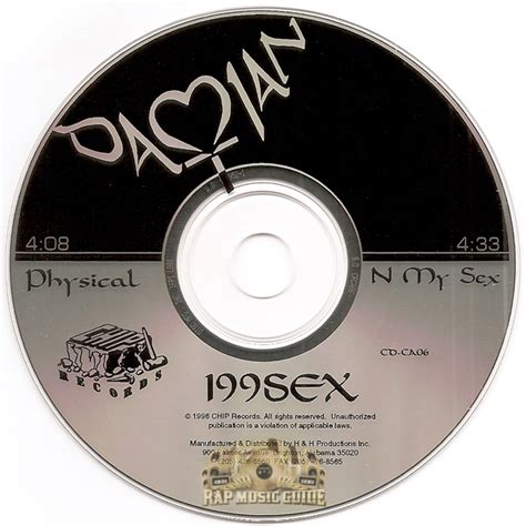 Damian Physical N My Sex Single Cd Rap Music Guide