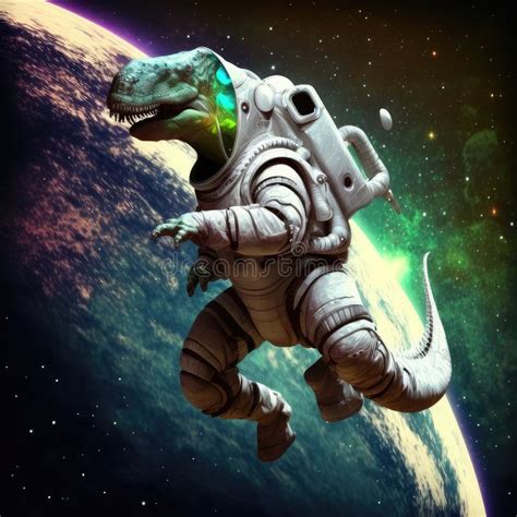 Dinosaur Spacesuit Stock Illustrations 183 Dinosaur Spacesuit Stock