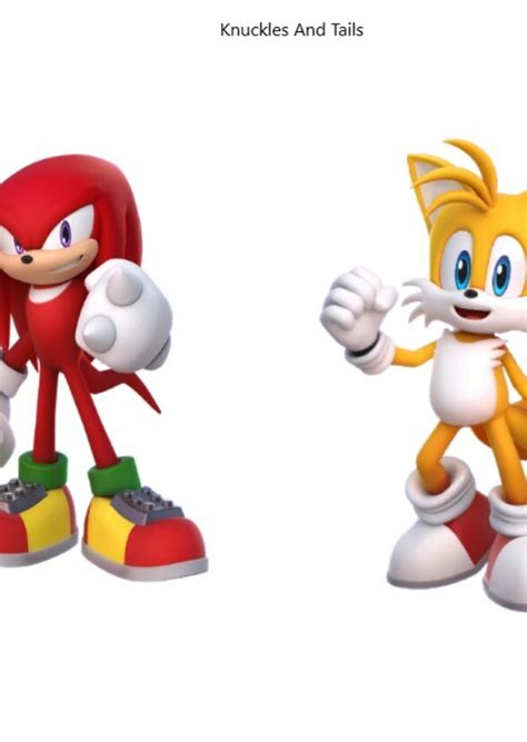 Knuckles And Tails Fan Casting on myCast
