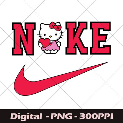 Hello Kitty Nike Png Funny Hello Kitty Logo Nike Kitty Png Inspire