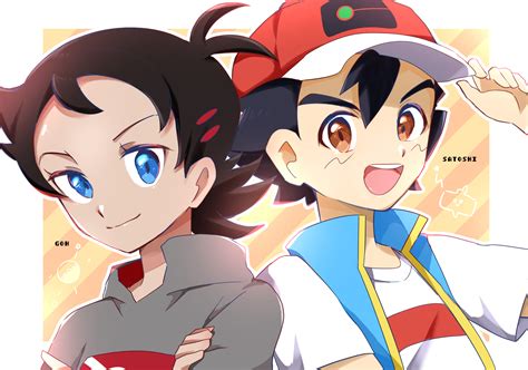 Ash Ketchum And Goh Pokemon And More Drawn By Tuki Danbooru