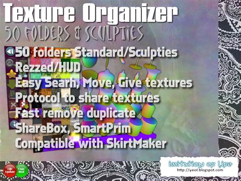 Imitation Of Life Texture Organizer