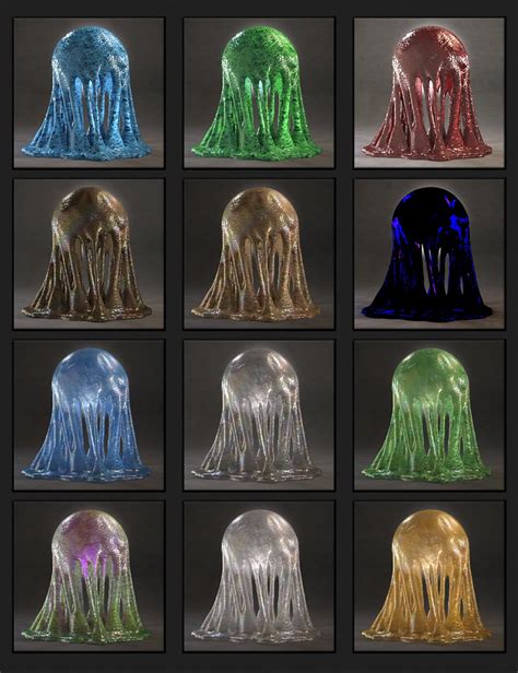 Slime Shaders Daz 3d