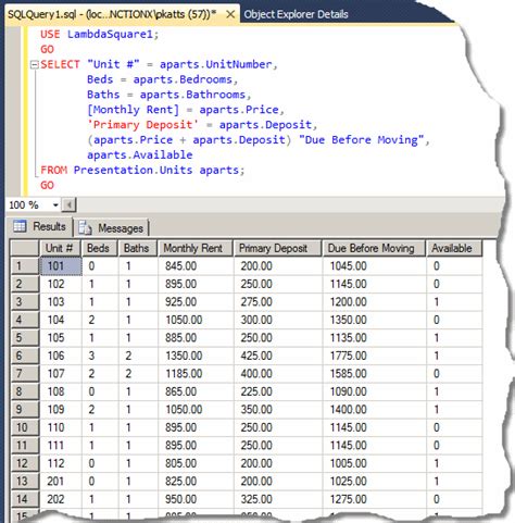 Microsoft Sql Server Lesson 13 Topics On Data Selection
