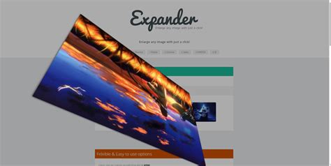 Jquery图片放大插件 图片全屏展示 动画翻转效果 Expander