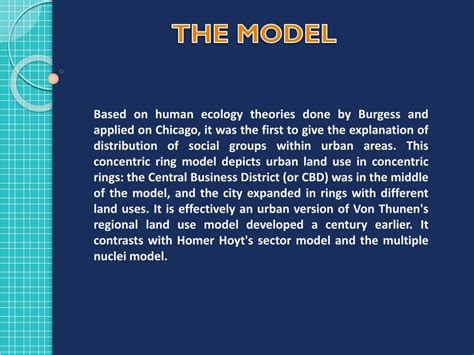 Ppt Concentric Zone Model Powerpoint Presentation Free Download Id