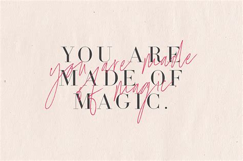 Coral Blush Font Duo Behance