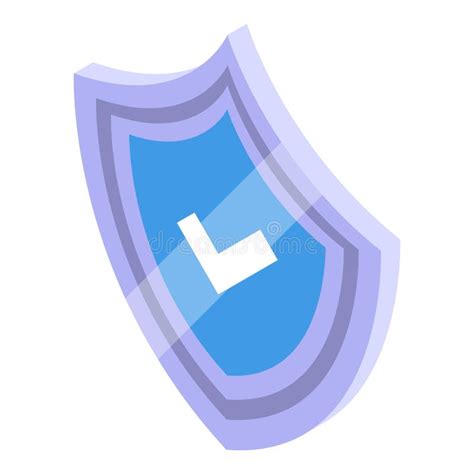 Shield Protecting With Check Mark Providing Security And Safety Stock Illustration