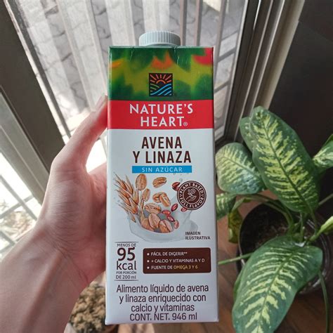 Leche De Avena Y Linaza Sin Azúcar From Natures Heart Vegan