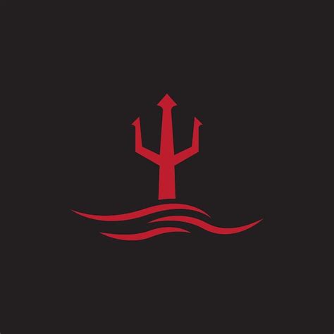 Premium Vector Trident Logo Design Concept
