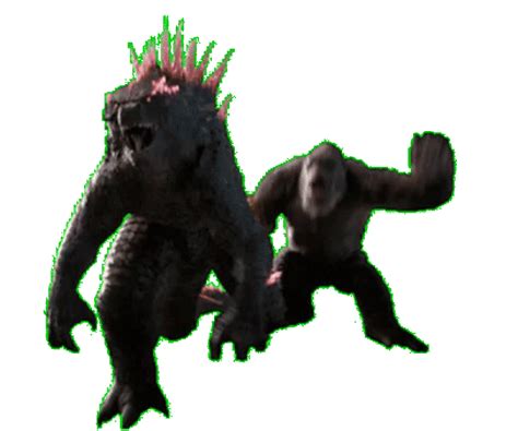 Godzilla And King Kong Run Png  By Dracoawesomeness On Deviantart