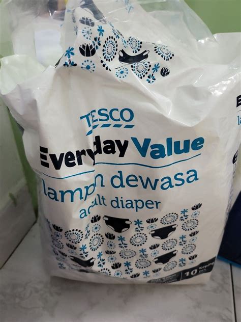 Adult Diapers Opened Health And Nutrition Medical Supplies And Tools On