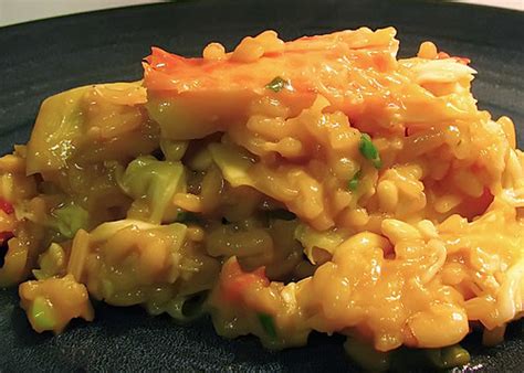 King Crab Risotto Caution Caveman Cooking
