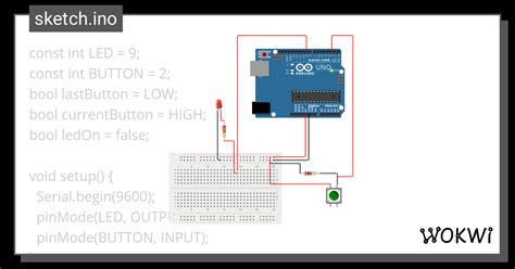 Button Test Wokwi Esp32 Stm32 Arduino Simulator