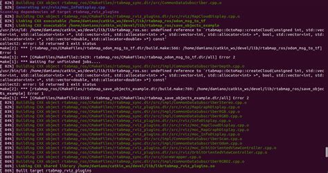rtabmap ros catkin make error undefined reference to rtabmap octomap
