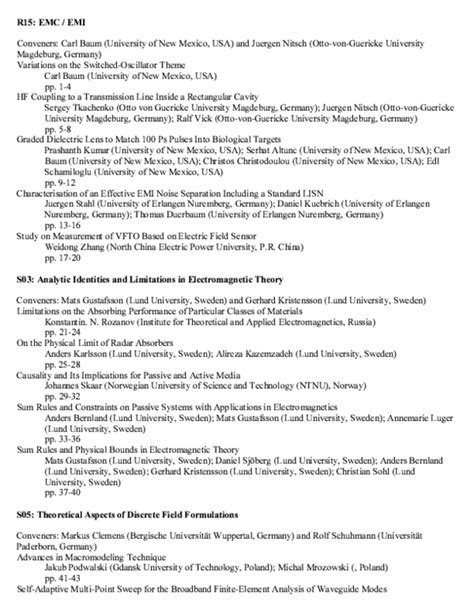 Pdf Different Approaches Of Numerical Analysis Of Electromagnetic