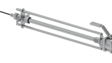 retractable density meter and viscometer type sr x5 and x8 rheonics support