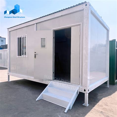 Wholesale Cheap Modular Steel Boxable Tiny Homes 20ft Small Container House In Indonesia