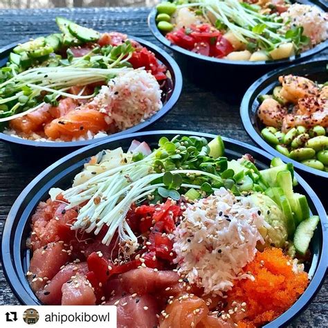 Ahi Tuna Poke Bowls Tuna Poke Bowl Ahi Tuna Poke Tuna Poke