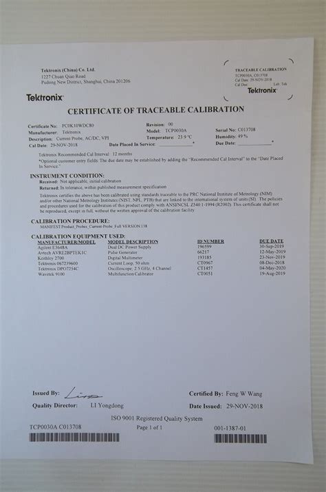 Superior Condition Tektronix Tcp0030a Acdc 30amp Current Probe Ebay