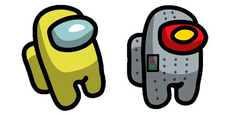 Among Us Yellow Twerk Animated Cursor Sweezy Custom Cursors