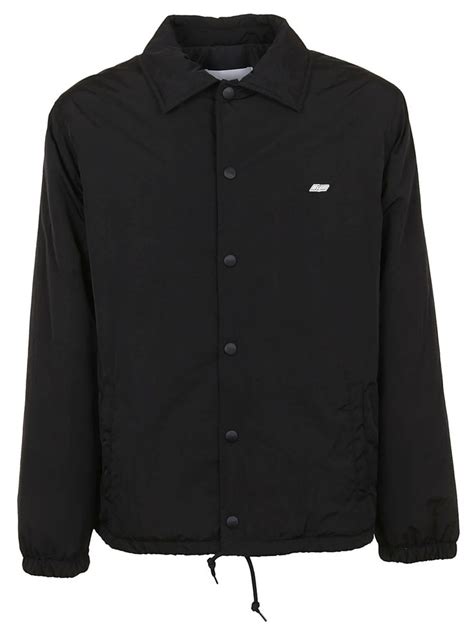 Msgm Jacket In Black Modesens Jackets Msgm Athletic Jacket