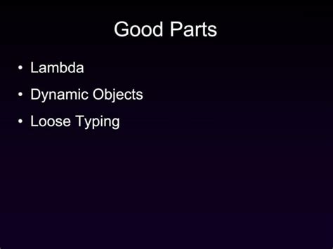 good parts of javascript douglas crockford pdf