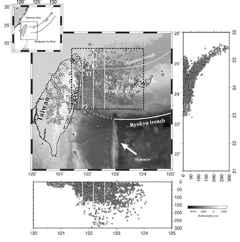 Figure 1 From Tomography Of The Westernmost Ryukyu Subduction Zone And