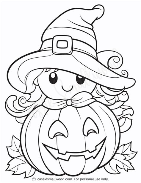 Awesome Halloween Coloring Pages Cassie Smallwood