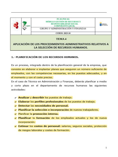 tema 4 rcb descargar gratis pdf reclutamiento gestión de recursos