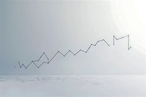 A Line Drawing Of A Graph That Has The Word Graph On It Premium AI Generated Image