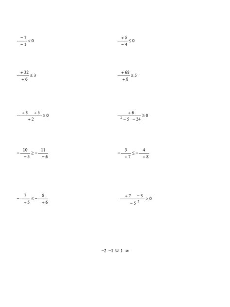 02 Rational Inequalities Pdf