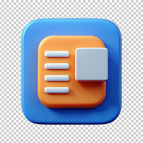 premium psd document app icon
