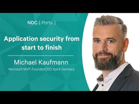 Ndc Conferences Talk Application Security From Start To Finish From Ndc Conferences Class Central