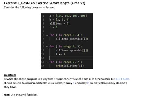 Solved Rewrite The Above Program In A Way That It Works For Any