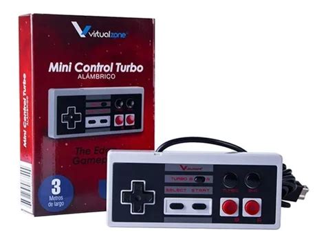 Control Joystick Virtual Zone Mini Nes Mini Nes Gris Claro Mercadolibre