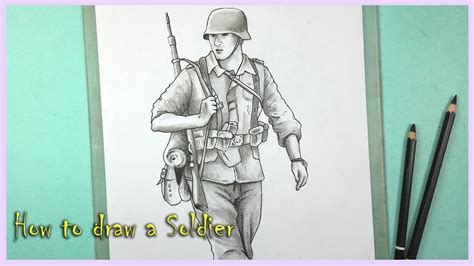 Beautiful Work Tips About How To Draw A Ww1 Soldier Householdother