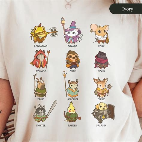 Dnd Class Shirt Dungeon Game Shirt Dnd Tee Tabletop Game Shirt