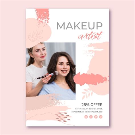 Makeup Artist Advertising Flyers Saubhaya Makeup