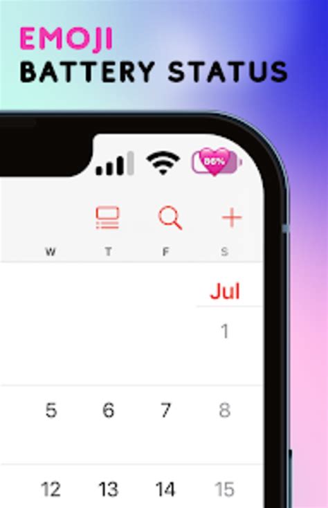 Emoji Battery Status Bar For Android Download