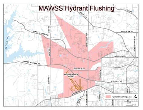 Hydrant Flushing Locations