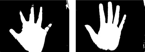 Two Binary Images Showing The Segmentation Failure Cases In Our Database Download Scientific