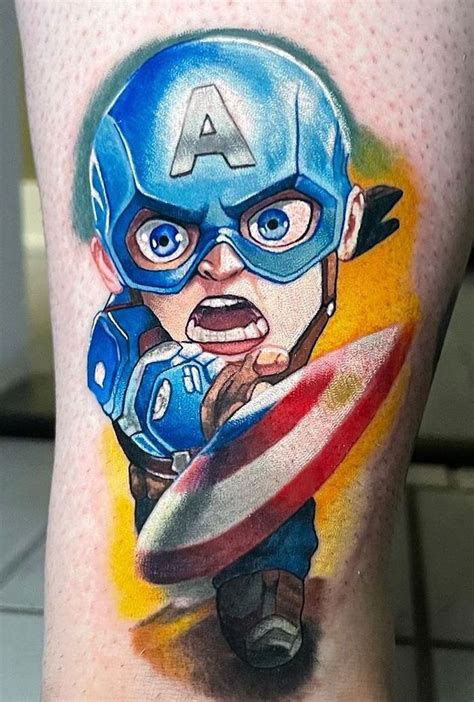 93 Marvel Tattoos To Bring Out Your Inner Superhero Bored Panda