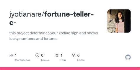 Github Jyotianarefortune Teller C This Project Determines Your