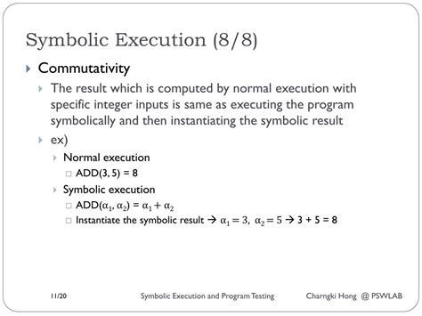 Ppt Symbolic Execution And Program Testing Powerpoint Presentation
