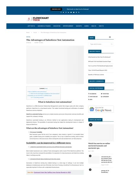 Ppt The Advantages Of Salesforce Test Automation Powerpoint Presentation Id 11803404