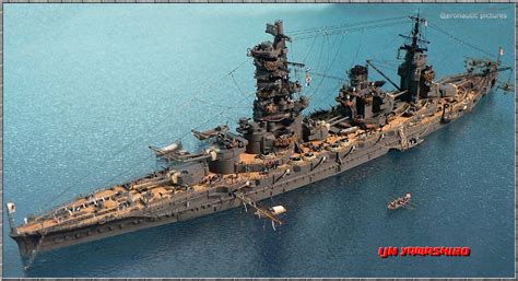 Ijn Yamashiro 1944 Imperial Japanese Navy Battleship Historical