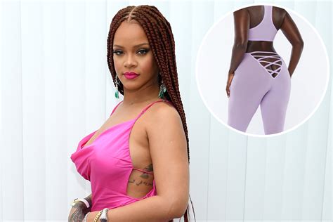 Rihanna In Black Leggings